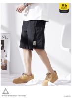 China Mid Waist Spring/Summer Army Green Black wholesale men shorts cargo Polyurethane Elastane 100% Loose Fit Custom (DY002) for sale