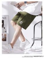 China Mid Waist Spring/Summer Army Green Black wholesale men shorts cargo Polyurethane Elastane 100% Loose Fit Custom (DY002) for sale