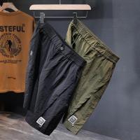 China Army Green Black Mid Waist Spring/Summer Army Green Black wholesale men shorts cargo Polyurethane Elastane 100% Loose Fit Custom (DY002) for sale