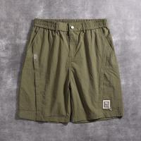 China Mid Waist Mid Waist Spring/Summer Army Green Black mens shorts wholesale suppliers Polyurethane Elastane 100% Loose Fit Custom (DY002) for sale