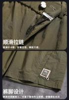 China Mid Waist Mid Waist Spring/Summer Army Green Black mens shorts wholesale suppliers Polyurethane Elastane 100% Loose Fit Custom (DY002) for sale