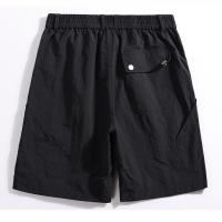 China Loose Fit Mid Waist Spring/Summer Army Green Black wholesale men shorts cargo Polyurethane Elastane 100% Loose Fit Custom (DY002) for sale