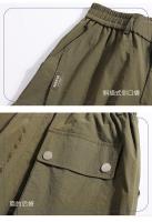 China Loose Fit Mid Waist Spring/Summer Army Green Black wholesale men shorts cargo Polyurethane Elastane 100% Loose Fit Custom (DY002) for sale
