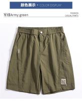 China Loose Fit Mid Waist Spring/Summer Army Green Black wholesale men shorts cargo Polyurethane Elastane 100% Loose Fit Custom (DY002) for sale