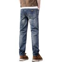 China Blue Blue Mid Waist Youth Trend wholesale skinny jeans mens Slight Stretch Outdoor Office/Commute Daily Custom (P366) for sale