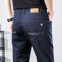 China Grey Black Daily Washed Mid Waist mens pants wholesale Grey Black Breathable Custom (P361) for sale