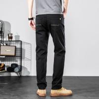 China Grey Black Daily Washed Mid Waist mens pants wholesale Grey Black Breathable Custom (P361) for sale