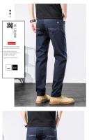 China Grey Black Daily Washed Mid Waist mens pants wholesale Grey Black Breathable Custom (P361) for sale