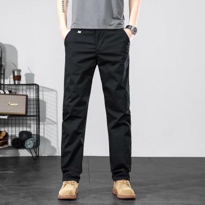 China Black Daily Washed mens pants wholesale Mid Waist Slight Stretch Custom (P331) for sale