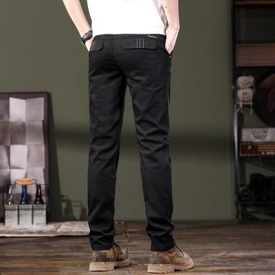 China Washed Black Daily Washed dress pants wholesale price Mid Waist Breathable Custom (P348) for sale