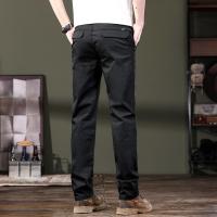 China Solid Color Black Daily Washed dress pants wholesale price Mid Waist Breathable Custom (P331) for sale