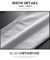 China White Basic Daily wholesale skinny jeans mens Mid Waist Regular Fit Custom (MG109) for sale