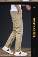 China Black Khaki Straight Pant Slight Stretch dress pants wholesale price Regular Custom (P351) for sale