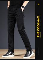 China Black Khaki Straight Pant Slight Stretch dress pants wholesale price Regular Custom (P351) for sale