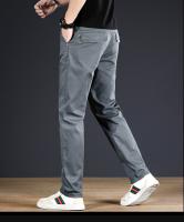 China Black Straight Pant Slight Stretch dress pants wholesale price Regular Custom (P348) for sale
