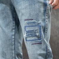 China Vintage Mid Waist Slight Stretch wholesale skinny jeans mens Outdoor Office/Commute Daily Regular Custom (M002) for sale