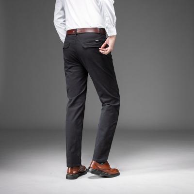 China Black Daily Mid Waist dress pants wholesale price Breathable Slight Stretch Custom (P331) for sale