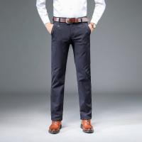China Black Daily Mid Waist dress pants wholesale price Breathable Slight Stretch Custom (P331) for sale