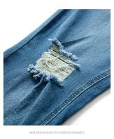 China Daily Mid Waist Distressed wholesale skinny jeans mens Regular Fit Urban Fashion Custom (TM220) for sale