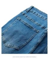 China Daily Mid Waist Distressed wholesale skinny jeans mens Regular Fit Urban Fashion Custom (TM220) for sale