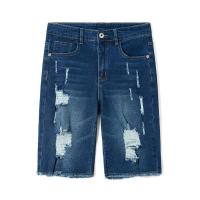 China Summer Mid Waist High Stretch wholesale men shorts cargo Urban Fashion Vintage Color Blue Black Custom (Y232) for sale