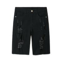 China Summer Mid Waist High Stretch wholesale men shorts cargo Urban Fashion Vintage Color Blue Black Custom (Y232) for sale