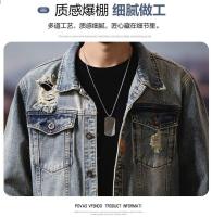 China Vintage Color Daily Fabric Hem Long Sleeve french workwear jacket wholesale Vintage Color Polyester 19% Custom (JK590) for sale