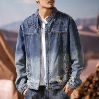 China Fabric Hem Daily Fabric Hem Long Sleeve french workwear jacket wholesale Polyester 19% Urban Fashion Custom (JK712) for sale