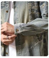 China Youth Trend Long Sleeve Regular french workwear jacket wholesale Custom (CS009) for sale