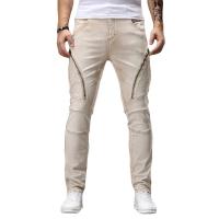 China Blue Blue Mid Waist Youth Trend mens pants wholesale Autumn 2025 Slight Stretch Custom (Y241) for sale