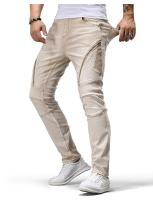 China Blue Daily Mid Waist wholesale skinny jeans mens Youth Trend Slight Stretch Custom (Y241) for sale