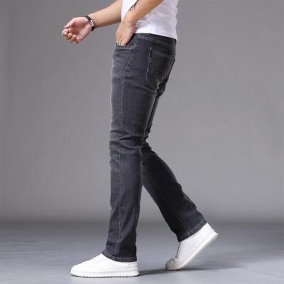 China Mid Waist Minimalist Regular Fit wholesale skinny jeans mens Vintage Washed Office/Commute Custom (MG109) for sale