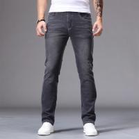 China Mid Waist Minimalist Regular Fit wholesale skinny jeans mens Vintage Washed Office/Commute Custom (MG109) for sale