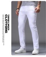 China Mid Waist Minimalist Regular Fit wholesale skinny jeans mens Vintage Washed Office/Commute Custom (MG109) for sale