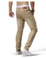 China Daily Mid Waist Youth Trend wholesale skinny jeans mens Stone Washed Vintage Washed Custom (Y809) for sale