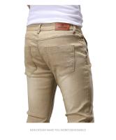 China Daily Mid Waist Youth Trend wholesale skinny jeans mens Stone Washed Vintage Washed Custom (Y809) for sale