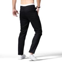 China Daily Washed Mid Waist wholesale skinny jeans mens White Black Youth Trend Custom (P399) for sale
