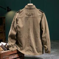 China Regular Daily Fabric Hem Cotton 100% french workwear jacket wholesale Long Sleeve Autumn 2025 Custom (JK757) for sale