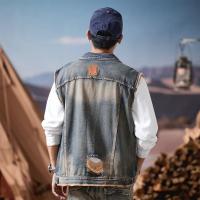 China Summer Youth Trend Regular biker jacket wholesale Single Breasted Custom (MG579) for sale