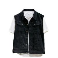 China White Black Basic White Black Cotton 100% men vest wholesale price Autumn 2025 Single Breasted Custom (MJ580) for sale