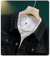 China White Black Basic White Black Cotton 100% men vest wholesale price Autumn 2025 Single Breasted Custom (MJ580) for sale