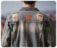China Regular Daily Fabric Hem Long Sleeve french workwear jacket wholesale Polyester 19% Urban Fashion Custom (JK5101) for sale