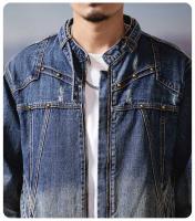 China Zipper Daily Fabric Hem Long Sleeve french workwear jacket wholesale Polyester 19% Urban Fashion Custom (JK712) for sale