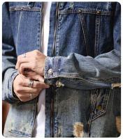 China Zipper Daily Fabric Hem Long Sleeve french workwear jacket wholesale Polyester 19% Urban Fashion Custom (JK712) for sale