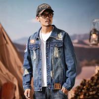 China Standard Blue Daily Fabric Hem french workwear jacket wholesale Long Sleeve Polyester 19% Custom (JK5102) for sale