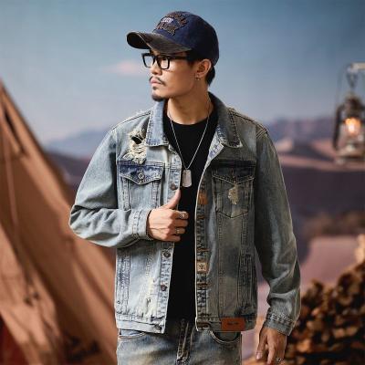 China Standard Daily Fabric Hem Long Sleeve french workwear jacket wholesale Vintage Color Polyester 19% Custom (JK590) for sale
