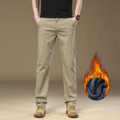 China Daily Winter Mid Waist dress pants wholesale price Black Khaki Solid Color Custom (P403) for sale