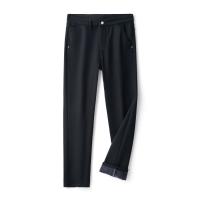 China Daily Winter Mid Waist dress pants wholesale price Black Khaki Solid Color Custom (P403) for sale