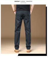 China Daily Winter Mid Waist dress pants wholesale price Black Khaki Solid Color Custom (P403) for sale