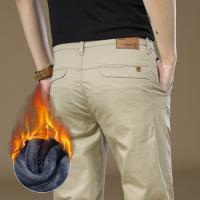 China Daily Mid Waist Urban Fashion mens pants wholesale Black Khaki Blue Custom (P388) for sale